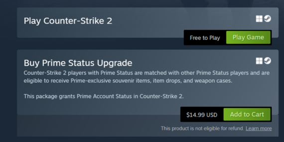Wie erhält man Prime in CS2? - CS2 (CS:GO) Skins Trading Blog